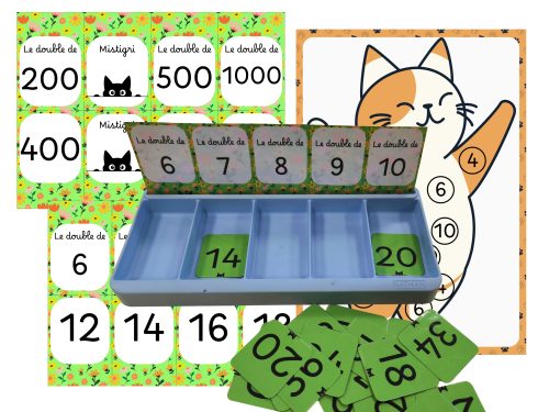 🎲 Les doubles, jeux 🎲 – Teacherpirouette